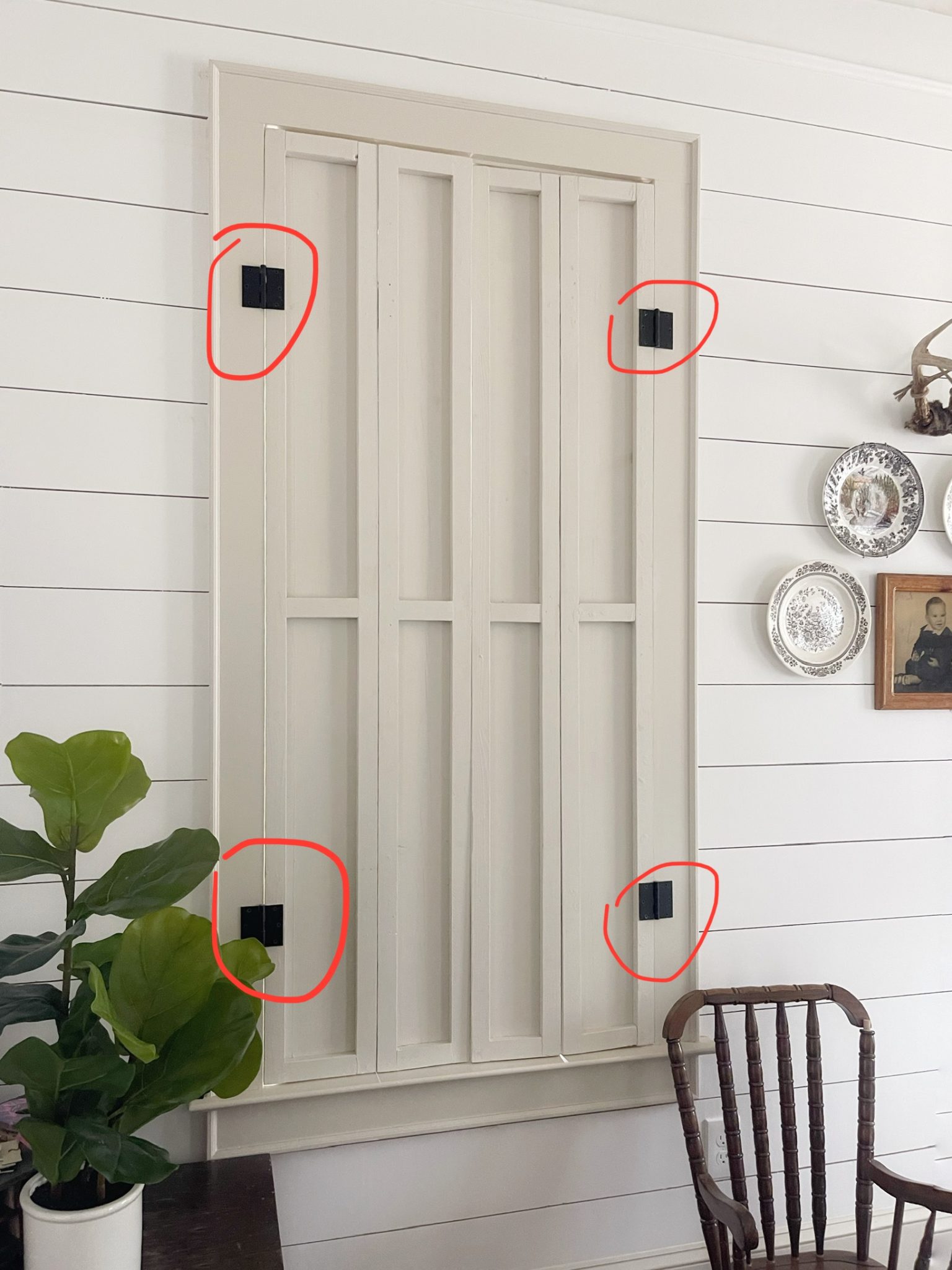 DIY Interior Shutters - Thorn Cove Abode